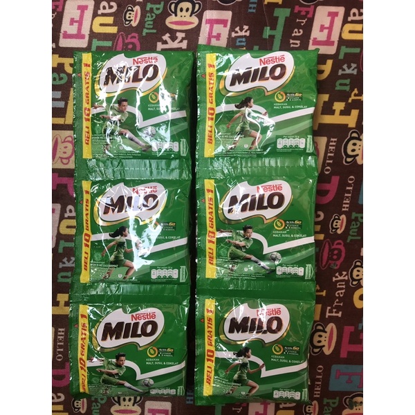 Jual Susu Milo activ-go 1 Renteng 11 sachet 22gr | Shopee Indonesia