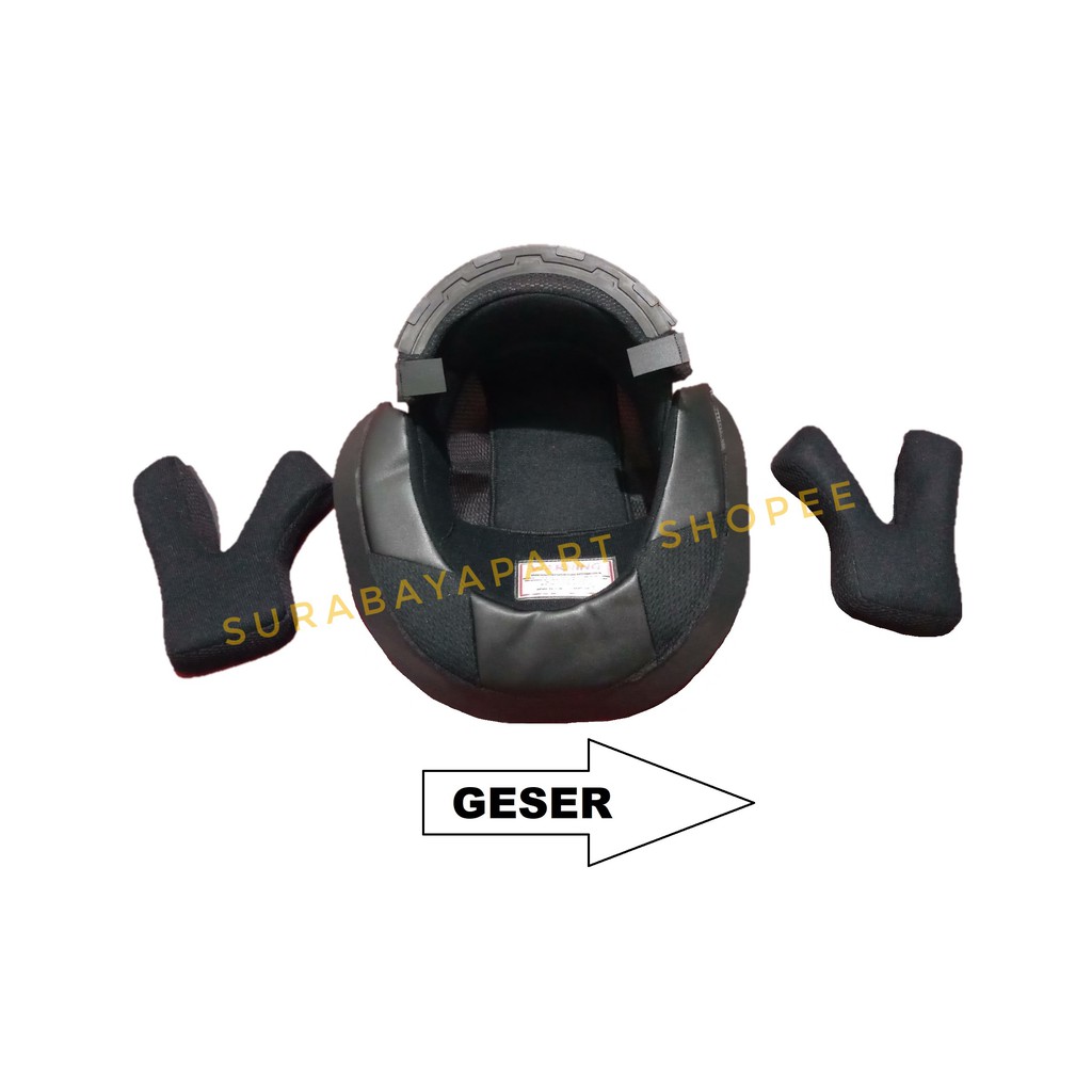 Jual Busa helm KYT R10 kancing plastik bukan ori | Shopee Indonesia