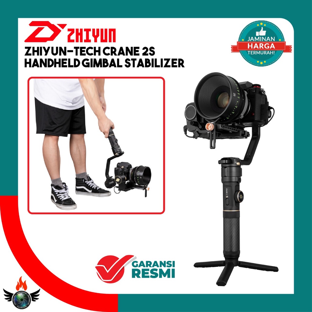 Jual Zhiyun-Tech CRANE 2S Handheld gimbal - Gimbal Stabilizer | Shopee ...