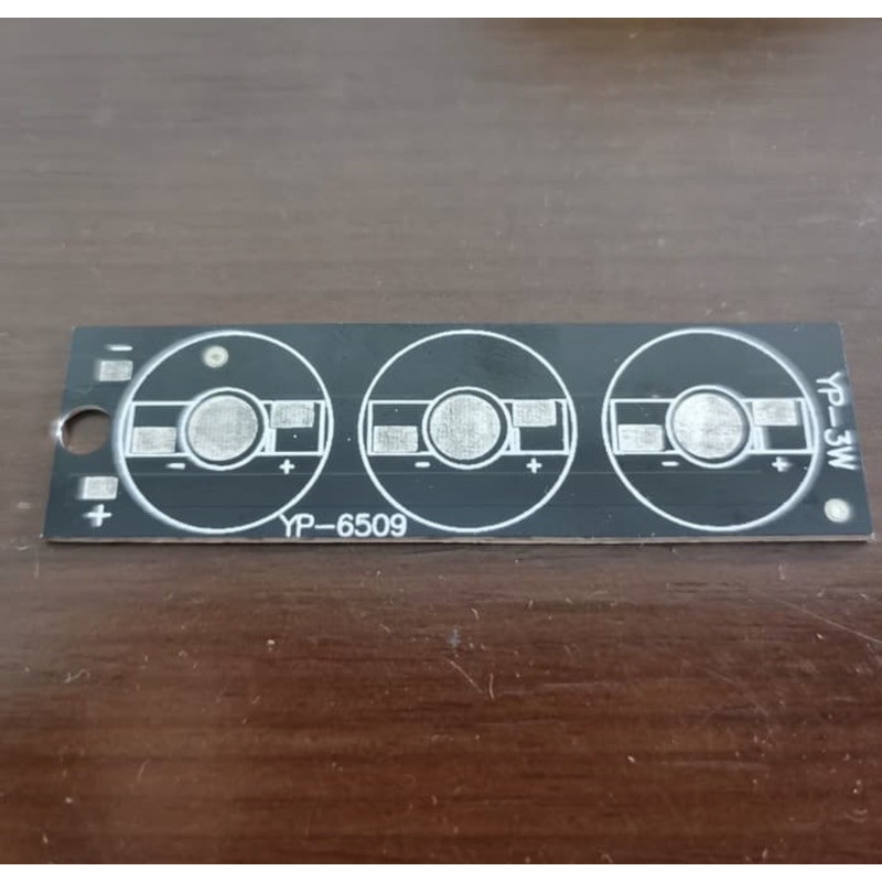 Jual pcb star aluminium High power Led 3w 1w x 3Led 3W x seri 3 Led ...