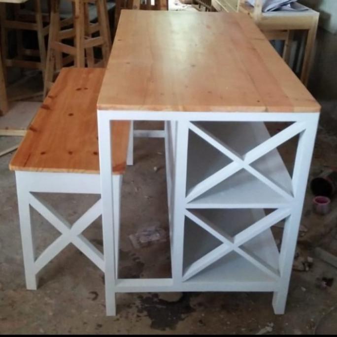 Jual Meja Makan Minimalis / Meja Display \ Meja Dapur Jati Belanda ...