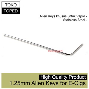 Jual Allen Key 1.25mm for Vapor | kunci L 1,25 rda vaporizer | 110125 ...