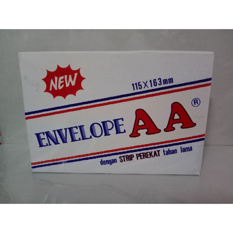 Jual AMPLOP PUTIH PENDEK AA NO. 110 | Shopee Indonesia