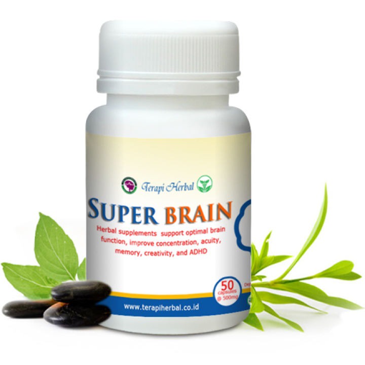 Jual SUPER BRAIN OBAT KAPSUL NUTRISI OTAK ANAK REMAJA DEWASA PENAMBAH ...