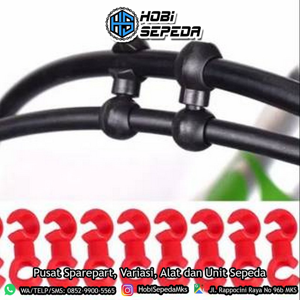 Jual Klip penjepit kabel atau shifter bentuk 8 jumlah 5pcs | Shopee ...