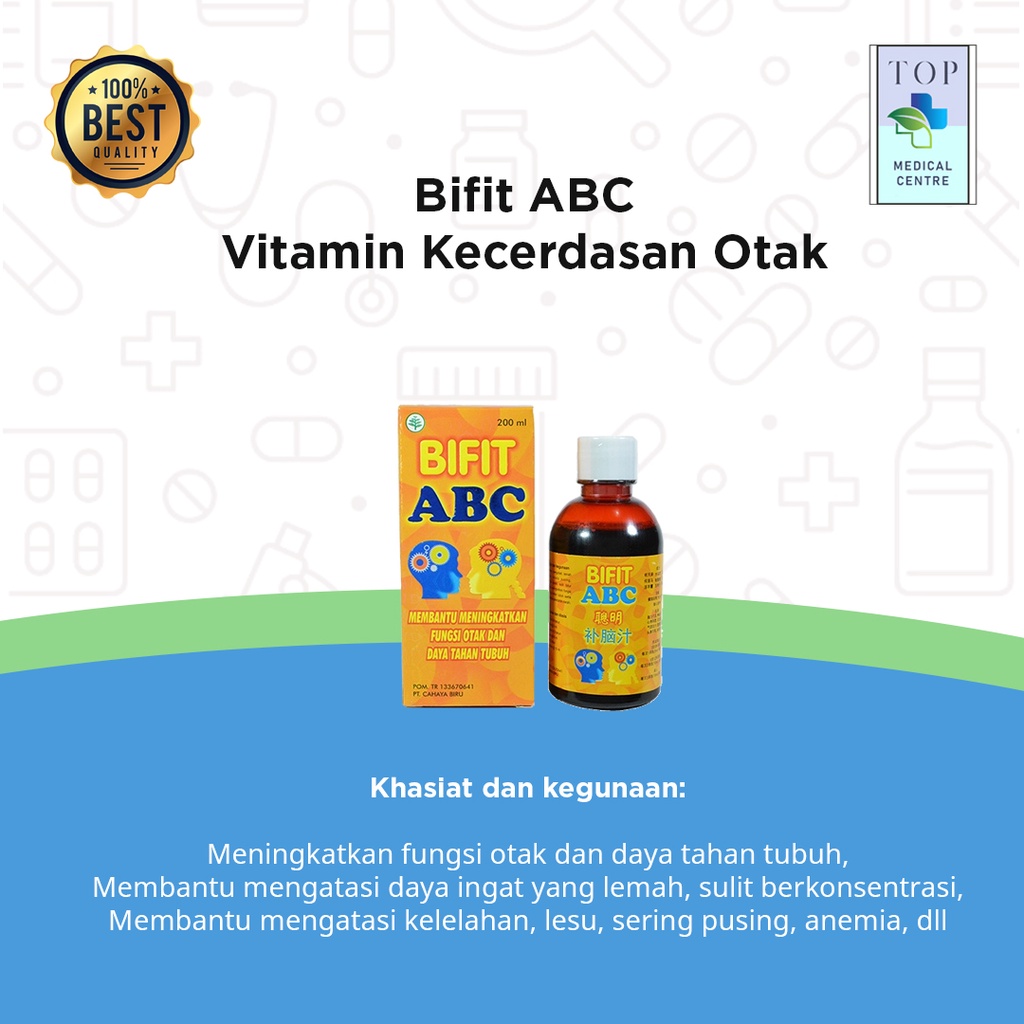 Jual Bifit ABC - Vitamin Kecerdasan Otak | Shopee Indonesia