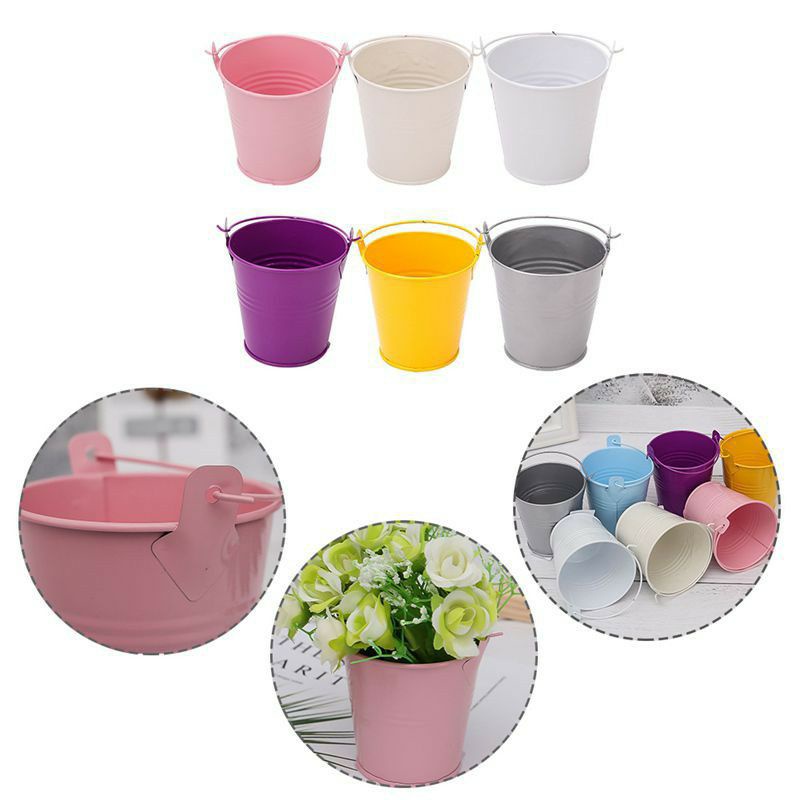 Jual pot kaleng ember shabbylucu paling murah | Shopee Indonesia
