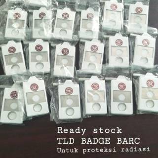 Jual TLD Badge BARC dengan Kalibrasi - Alat Pemantau Dosis Radiasi ...