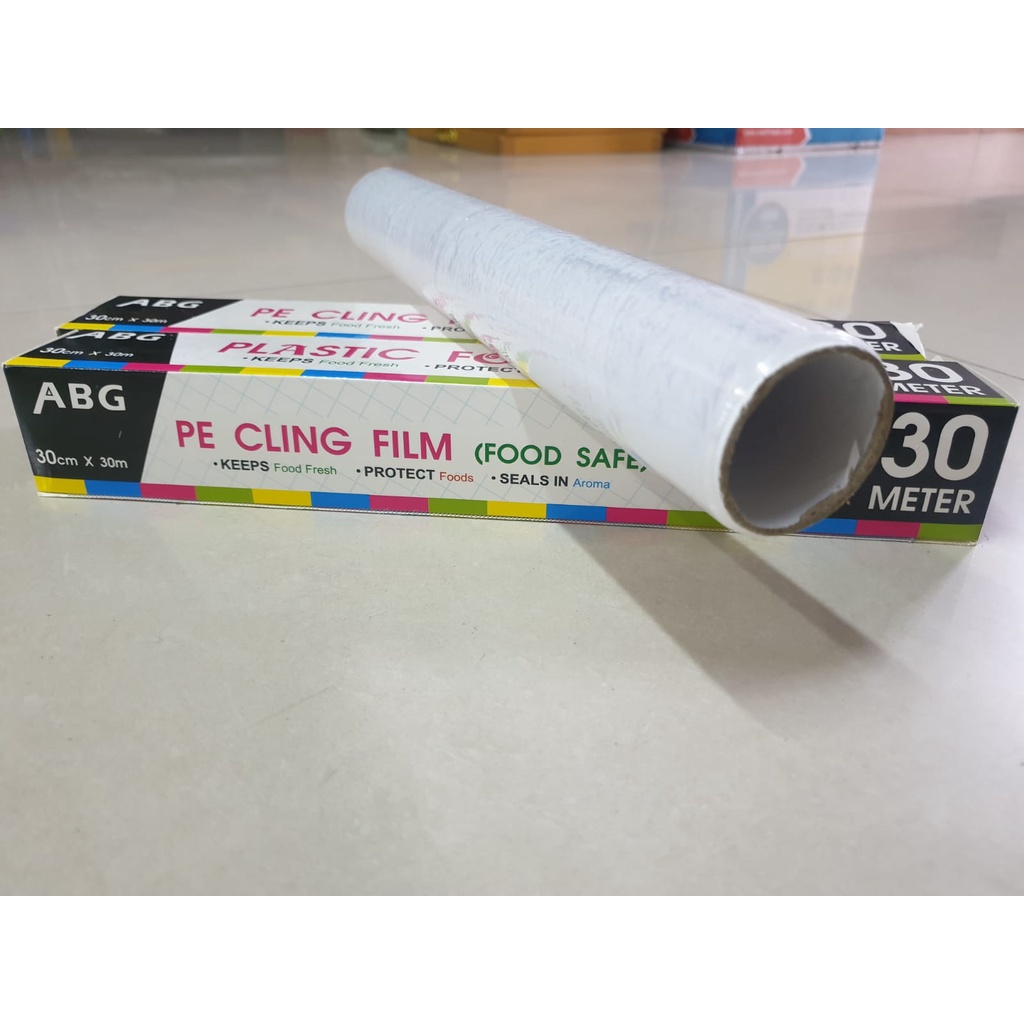 Jual PLASTIK WRAP / CLING WRAP FOR FOOD KEMASAN MERK ABG 30 METER ...
