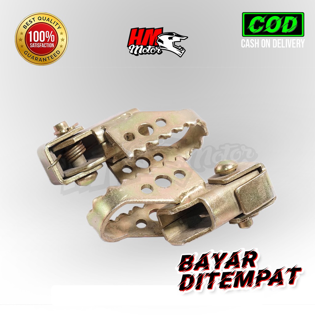 Jual Footstep Besi Untuk Rubahan Motor Trail Gerigi Besi model suzuki ...