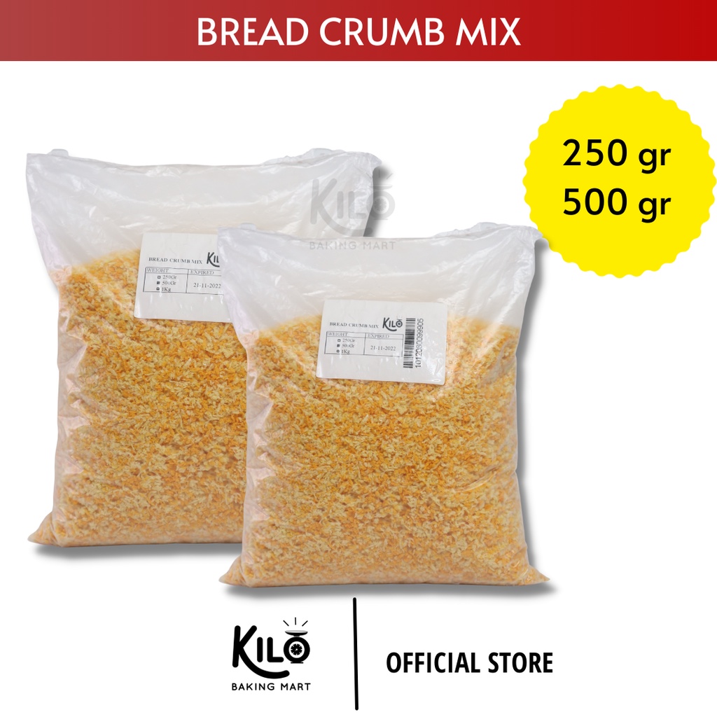 Jual Tepung Roti Panir Bread Crumb MIX GOLDEN Crumb Tempura Jepang ...