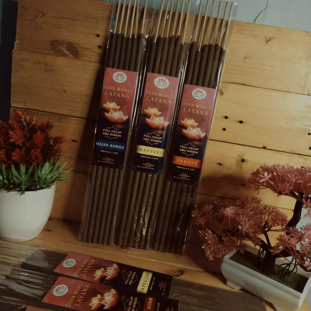 Jual Hio Dupa Wangi Aroma Terapi Tahan Lama Layana Menyala 3 Jam Isi 6 ...