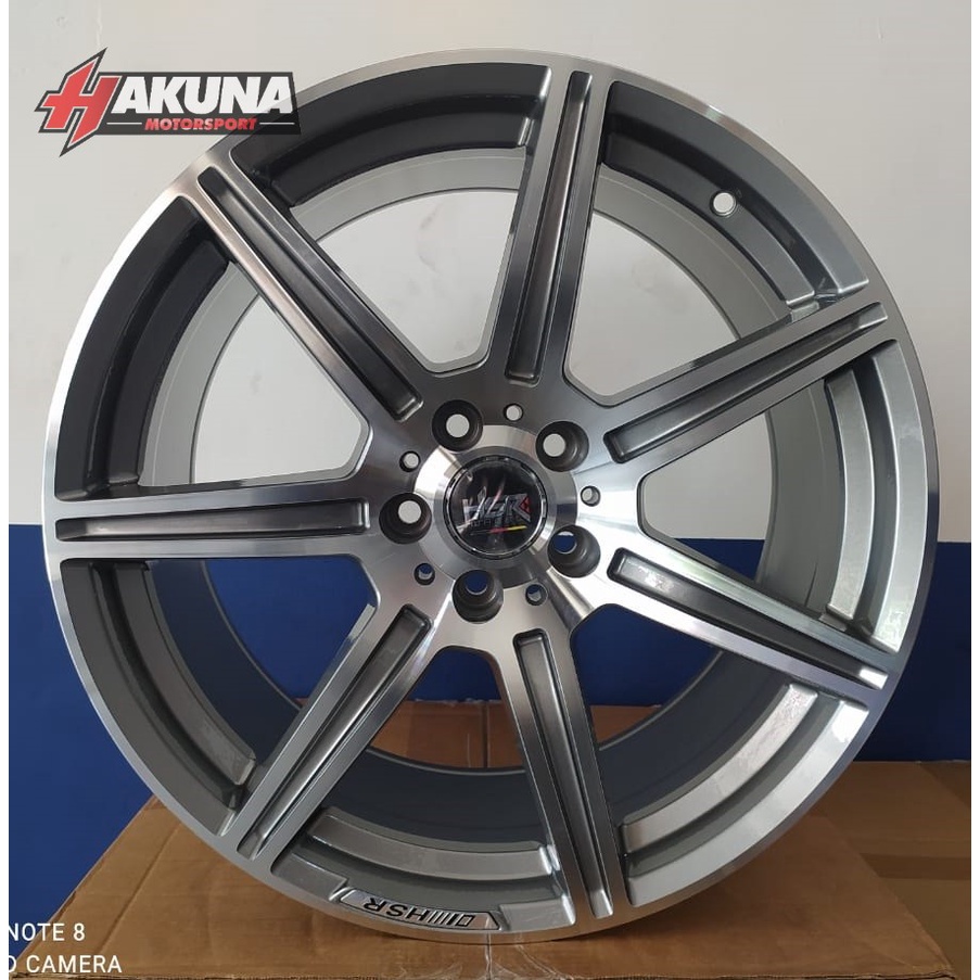 Jual Velg Mobil Racing R19 HSR ROSTOCK AM7007 Ring 19 Model Palang Untuk Innova Camry Accord ...