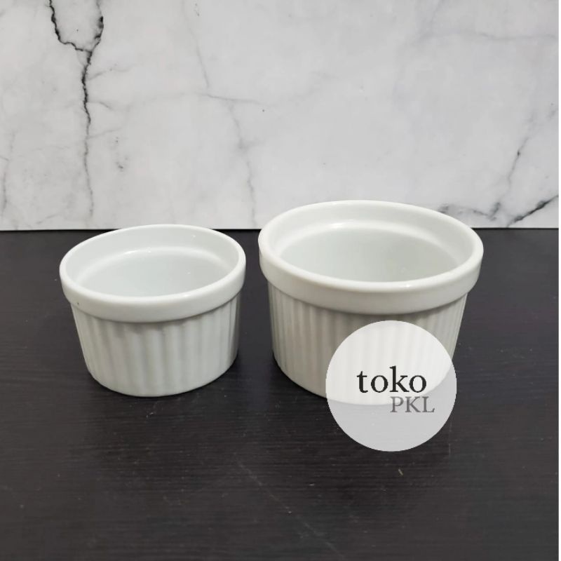 Jual 5,5 cm 6 cm 7 cm 10,5cm 12 cm | Ramekin Bowl Keramik | Mangkok saji keramik untuk fotografi ...