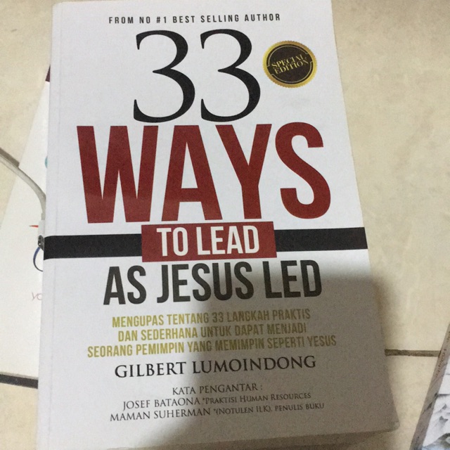 Jual 33 Ways to Lead As Jesus LED | Shopee Indonesia