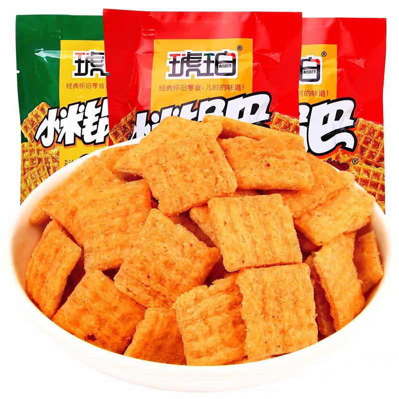 Jual (HALAL) 琥珀 小米锅巴 Xiao Mi Guo Ba Millet Rice Cracker - China rice ...