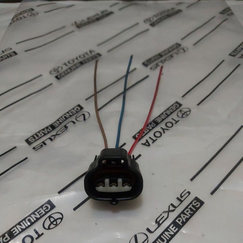 Jual socket sensor map toyota hilux fortuner innova original | Shopee ...