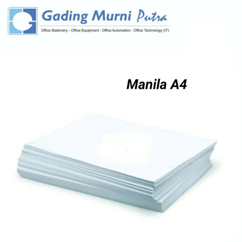 Jual Kertas Karton BC Manila A4 Putih - 10 Pcs | Shopee Indonesia