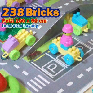 Jual Lego Murah Ukuran Besar Jalanan Lego Maps 238 Pcs | Shopee Indonesia