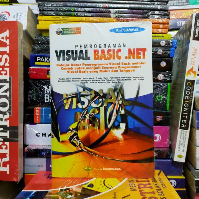 Jual Buku Pemrograman Visual Basic. Net + CD | Shopee Indonesia