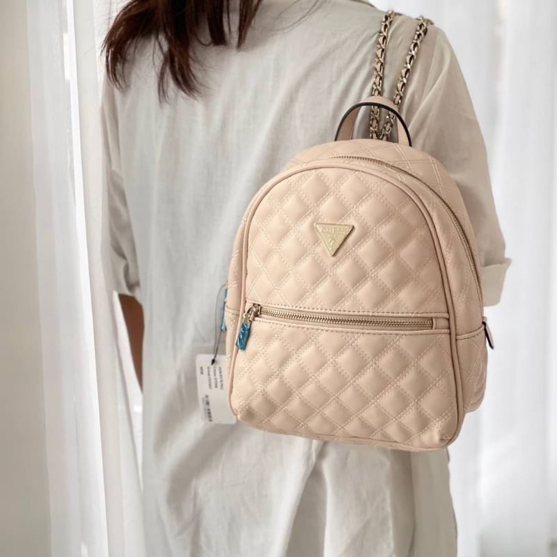 Jual Guess Cessily Quilted Backpack Original / Backpack Guess Original ...