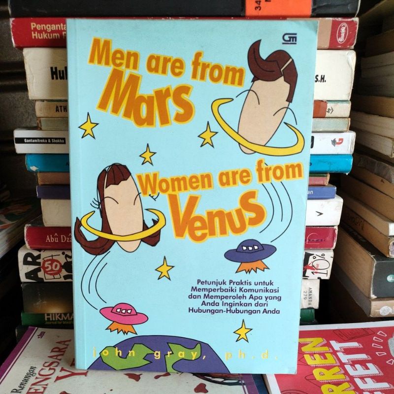 Jual Buku Men Are From Mars women are from Venus oleh John Gray ...