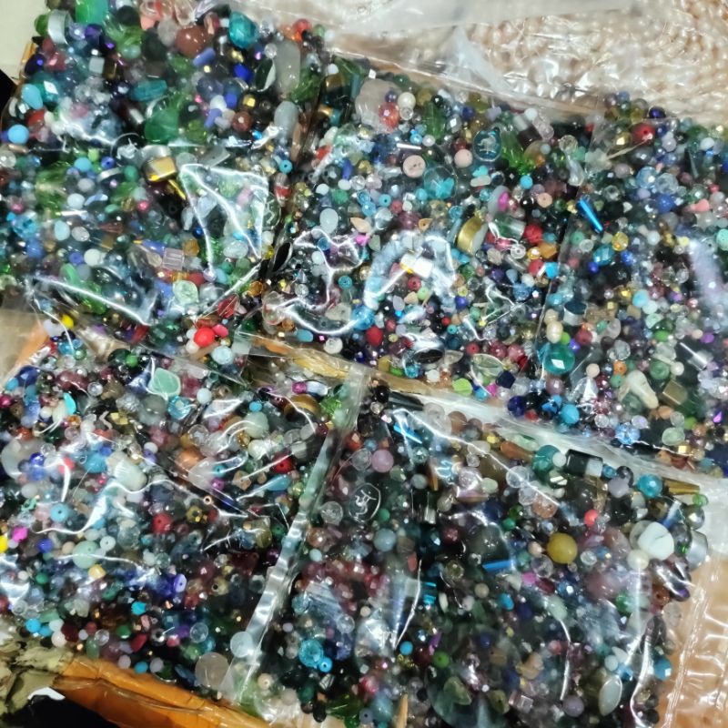 Jual Manik-Manik Crystal Campur | Shopee Indonesia