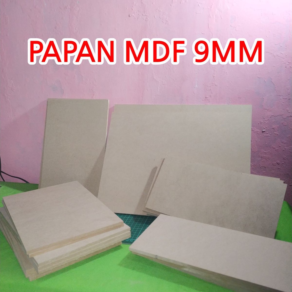 Jual Papan MDF 9MM Ukuran 30x45 CM | Shopee Indonesia