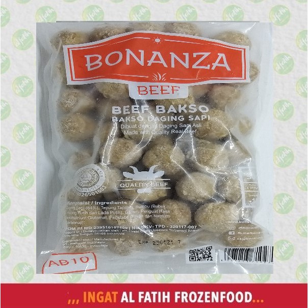 Jual BONANZA BAKSO SAPI AB10 500GR (ISI 50 BUTIR) | Shopee Indonesia