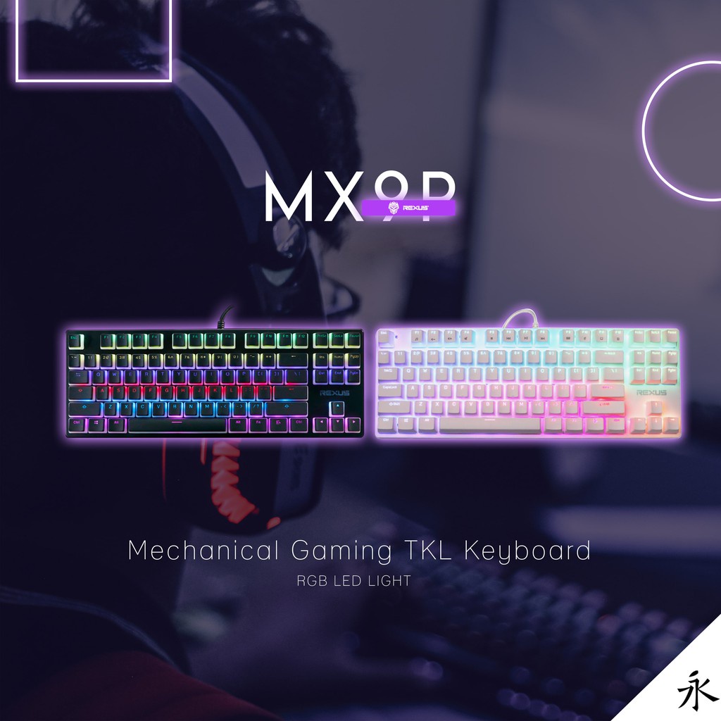 Jual Rexus Legionare MX9P RGB - Pudding Keycaps Mechanical [KEYBOARD ...