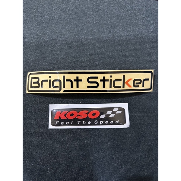 Jual STICKER EMBLEM FILTER KOSO STICKER EMBLEM KOSO TIMBUL 3D | Shopee ...