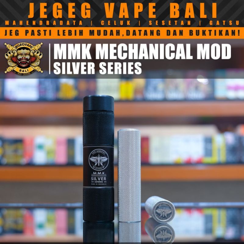 Jual Authentic MMK Mechanical Mod Silver Series 22mm | Shopee Indonesia