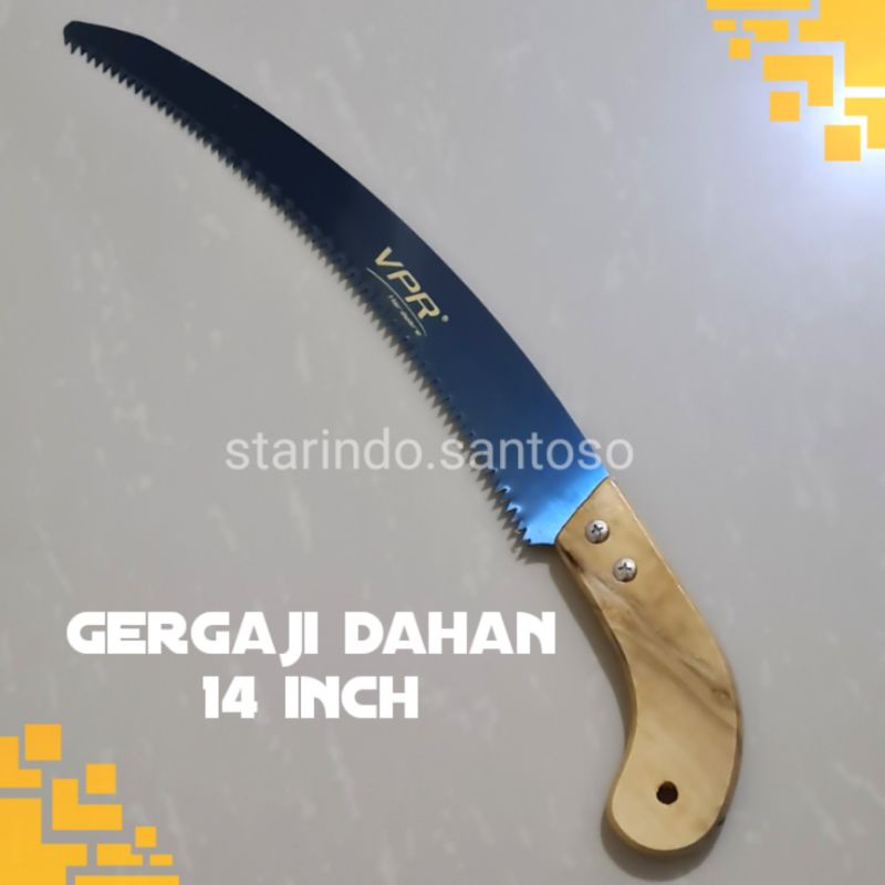 Jual GERGAJI DAHAN pohon kopi ranting kayu 14 inci handle gagang kayu 14inch | Shopee Indonesia