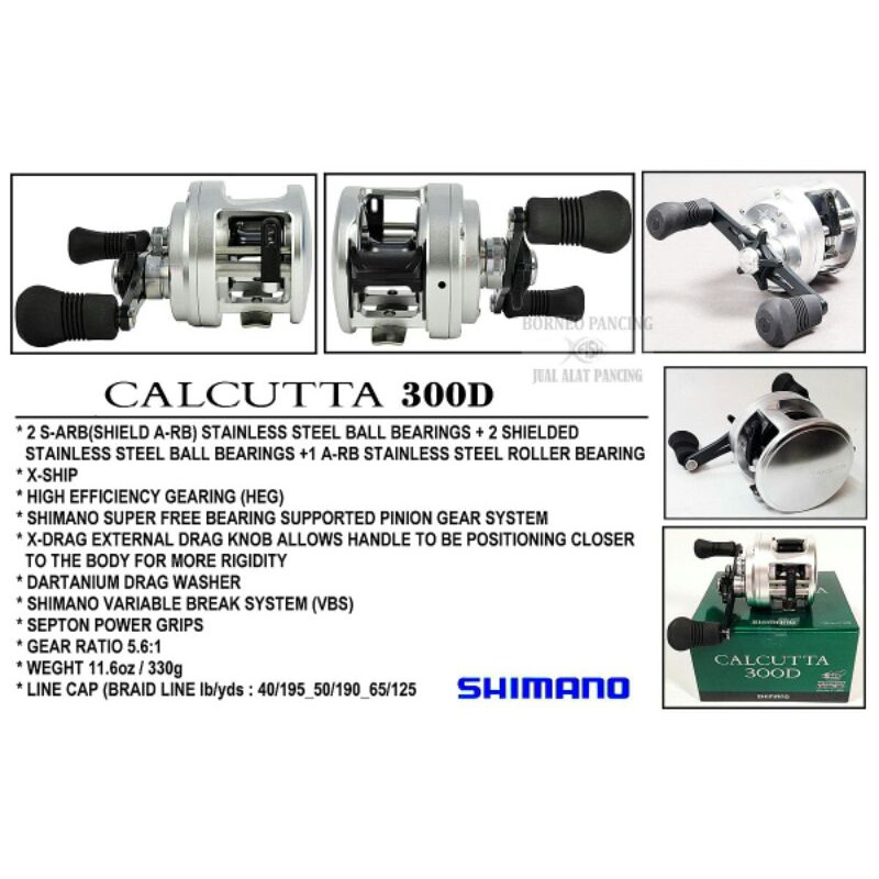 Jual Shimano CALCUTTA 300D | Shopee Indonesia