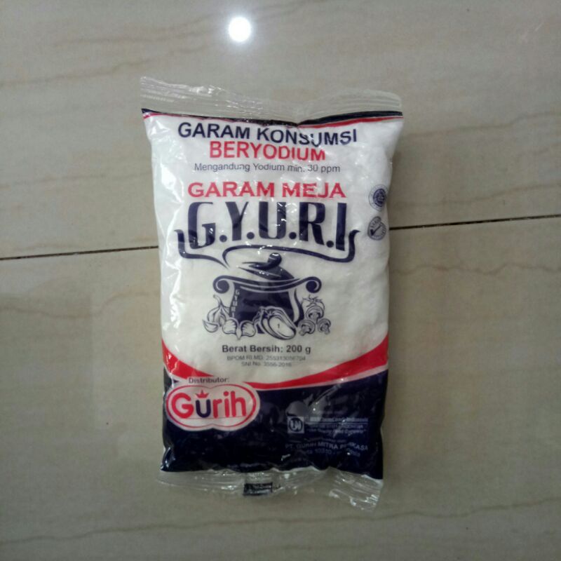 Jual garam konsumsi gyuri 200g | Shopee Indonesia