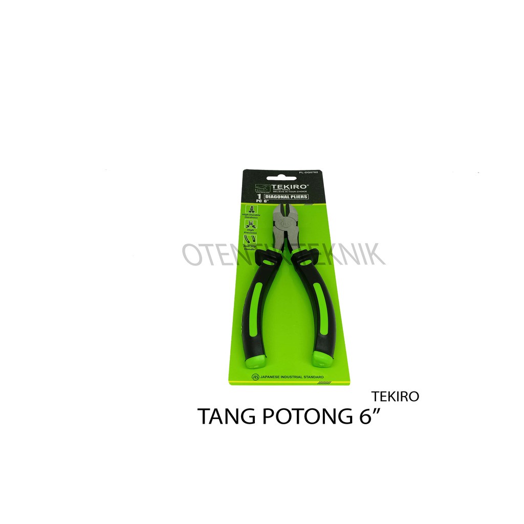 Jual TEKIRO TANG POTONG 6" - TEKIRO CUTTING PLIERS 6 INCHI - DIAGONAL ...