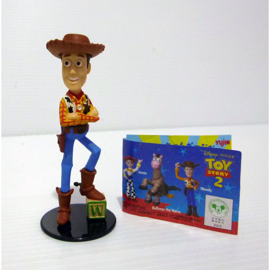 Jual Action Figure Woody Toy Story 2 Original Yujin Japan Rare Figure ...