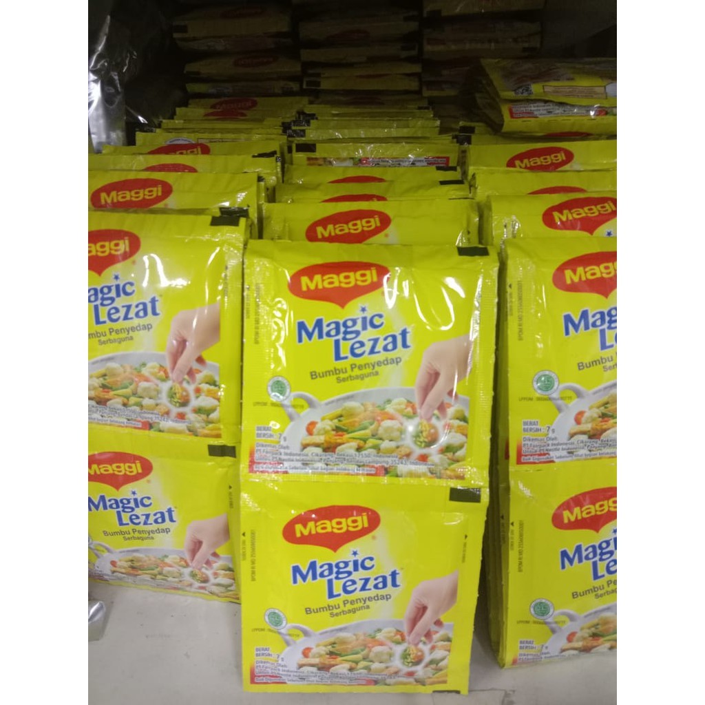 Jual Maggi Magic Lezat Penyedap Rasa Serbaguna Isi 12 x 7 gr | Shopee ...