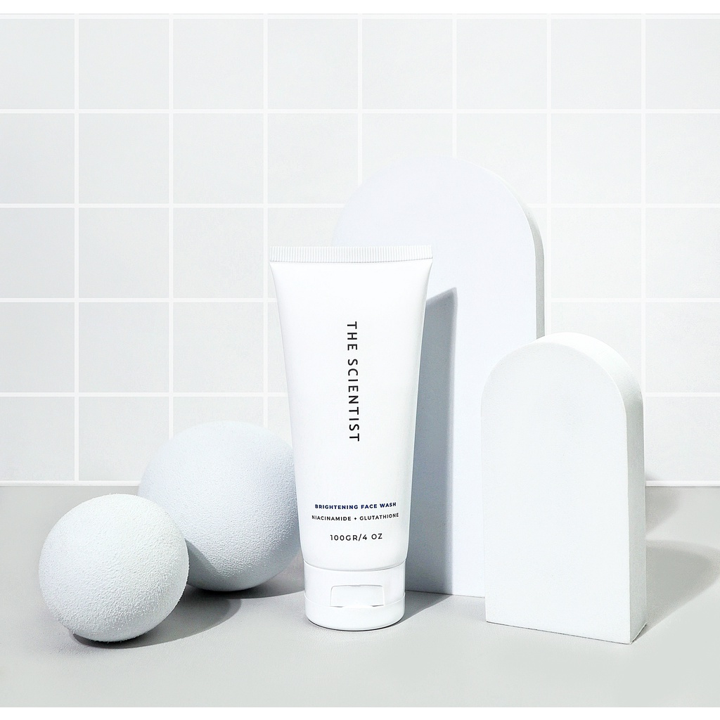 Jual The Scientist - Brightening Face Wash Niacinamide + Glutathione ...
