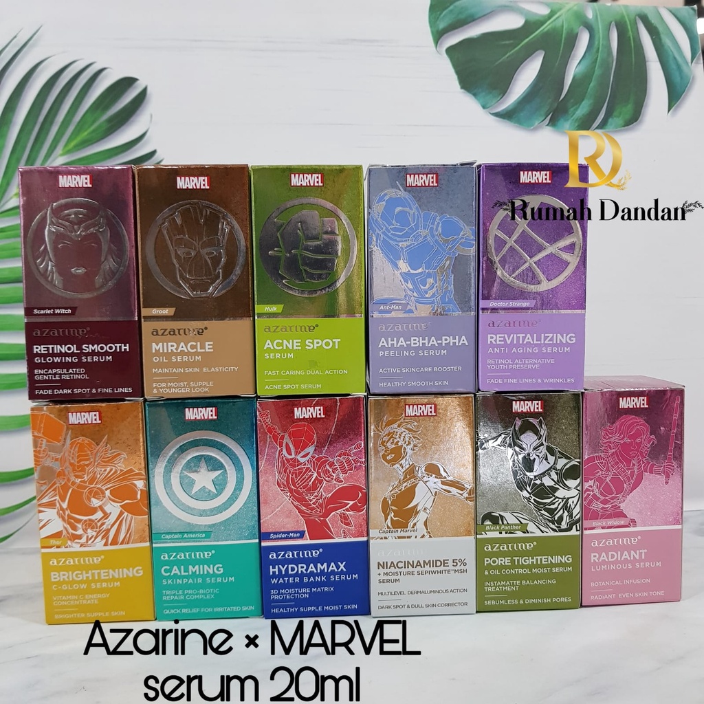 Jual Azarine x MARVEL Serum 20ml | Shopee Indonesia