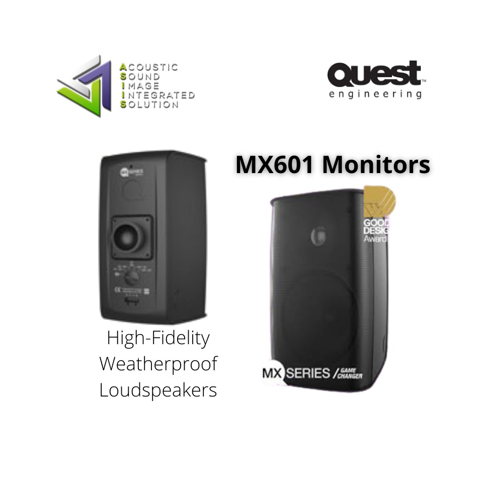 Jual Quest MX601 High-Fidelity Weatherproof Loudspeakers | Shopee Indonesia