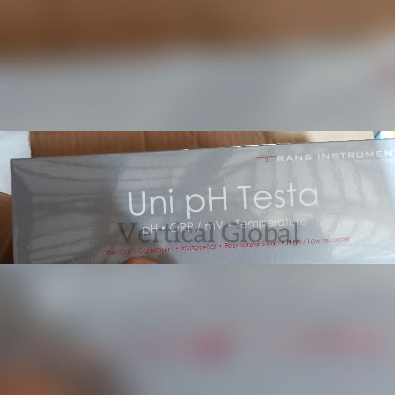 Jual pH Meter Type Uni pH Testa Trans Instrumen (ORP Redox) | Shopee ...