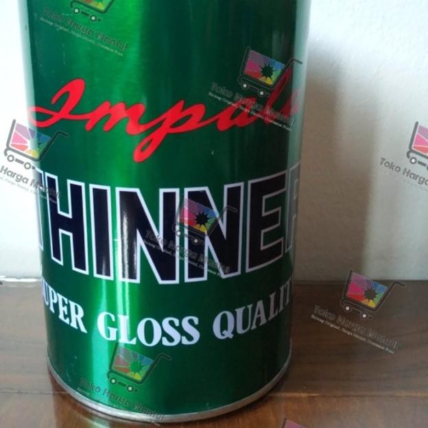 Jual SS-566>> Thinner / Thiner / Tiner Impala 1L ( liter ) / Pengencer Cat | Shopee Indonesia