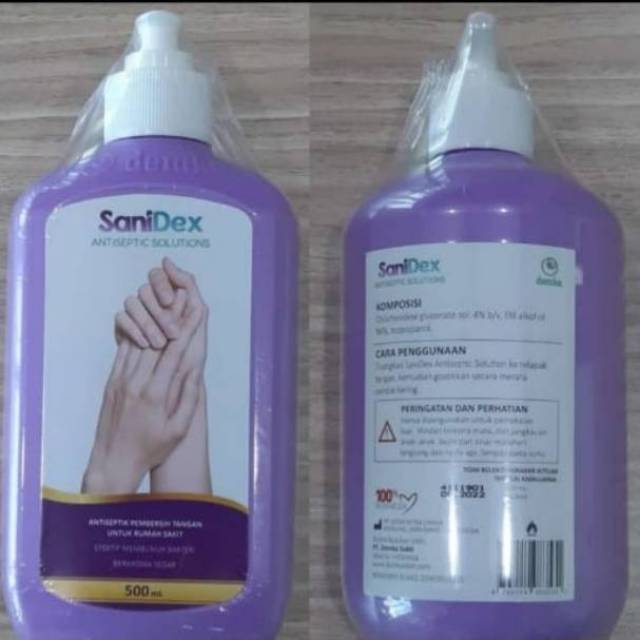 Jual Sanidol / Sanidex Antiseptic Gel 500 ml | Shopee Indonesia