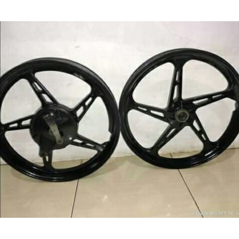 Jual velg racing jupiter z burhan copotan original plus panel rem ...