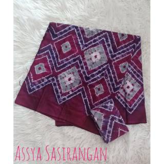 Jual Kain sasirangan Kain Khas Kalimantan Selatan (Merah hati) | Shopee ...