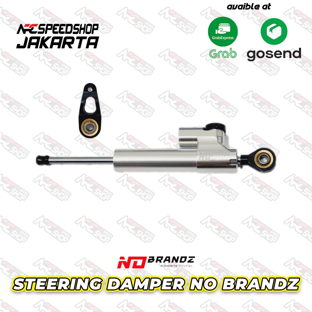 Jual Steering Damper / Stabilizer Stang No Brandz Silver | Shopee Indonesia