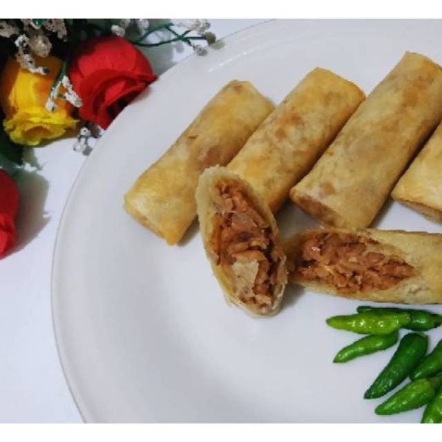 Jual Lumpia Harmoni, Lumpia Rebung khas Ungaran Semarang per pack isi ...