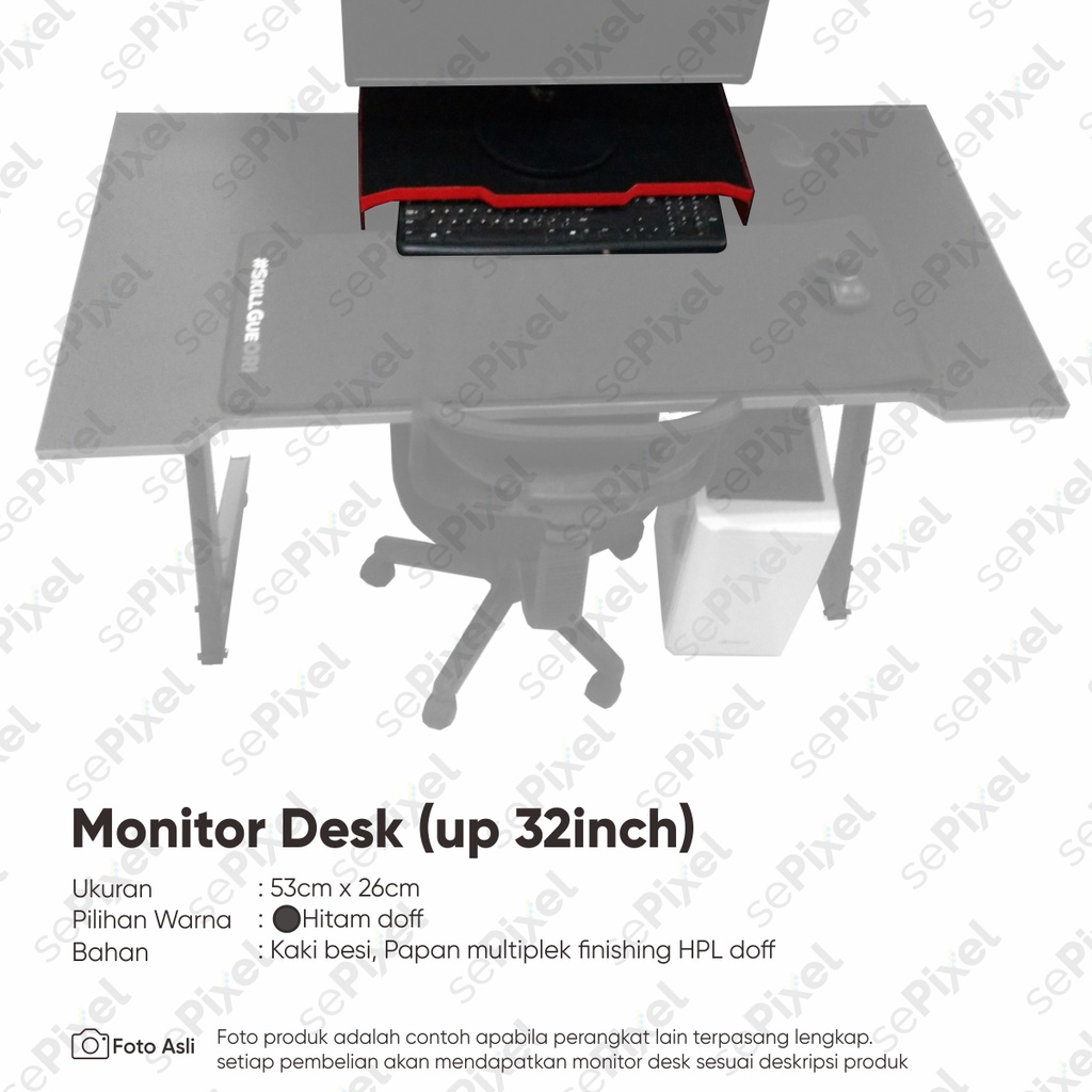 Jual Monitor Desk atau meja monitor led 14inch 18inch 22inch 24inch ...