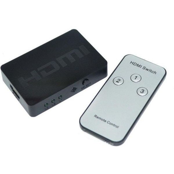 Jual Hdmi Switch 3 Port Remote | Shopee Indonesia